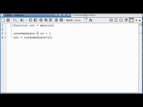 MATLAB tutorial: Functions