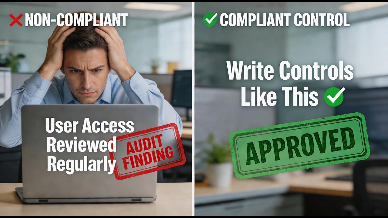 Stop Failing Audits - How to Write Testable Controls