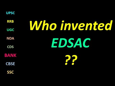#Who #invented #EDSAC ??