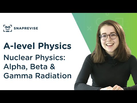 Nuclear Physics: Alpha, Beta and Gamma Radiation Video Lecture ...