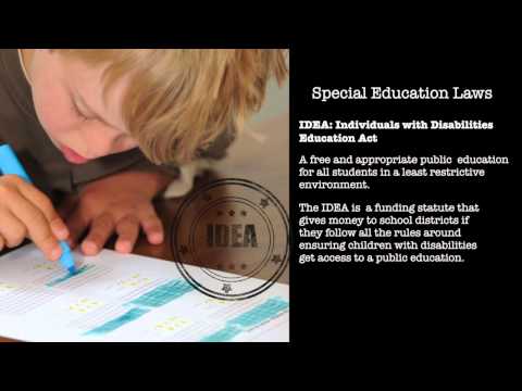 Special Education: An Overview (Part 1 of 4)