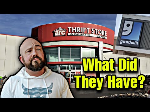 What did ARC Thrift Store & Goodwill Have in this Thrifting VLOG?