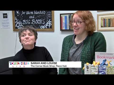 The owners of The Corner Book Shop - Sarah and Louise