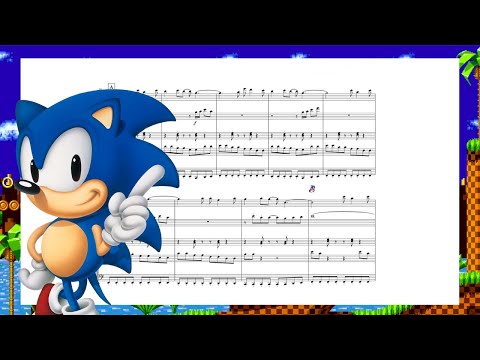 Sonic 1 - Green Hill Zone ~ Sheet Music & Deconstruction