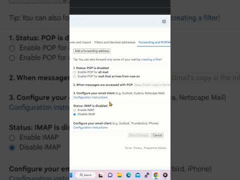 Enable IMAP for Gmail - Add Gmail in Outlook