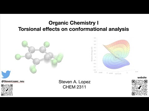 Episode 6: Torsional strain in conformational analysis
