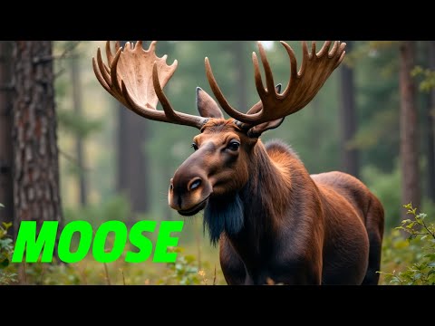 Hybridization of moose how European and American species interbreed