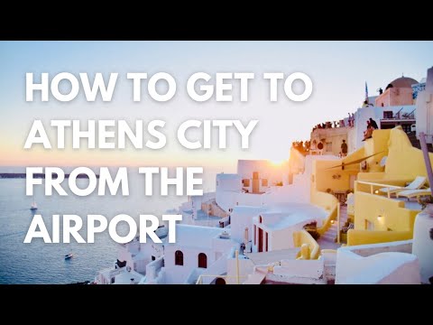 The EASIEST Way to Get From Athens Airport to the City Center *Step by Step Guide* (HOW TO - GREECE)