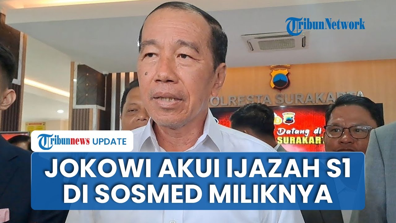 Jokowi Akui Ijazah UGM yang Diunggah Diah Sandi ke Sosmed Miliknya, Kader PSI Datang Minta Maaf ...