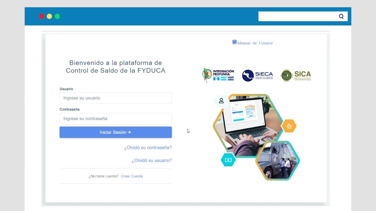 Pasos para recuperar la contraseña de ingreso a la plataforma de control de tokens de la FYDUCA.
