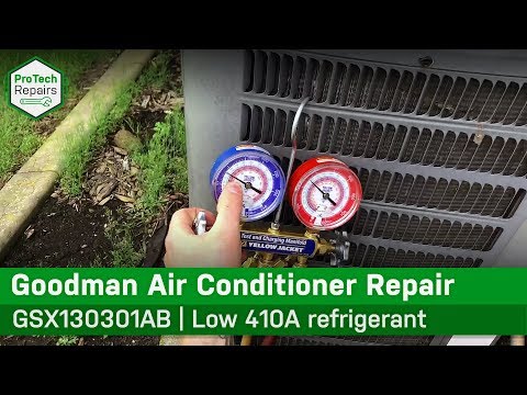 Central Air Conditioner - R410A refrigerant Charging - Diagnostic & Repair