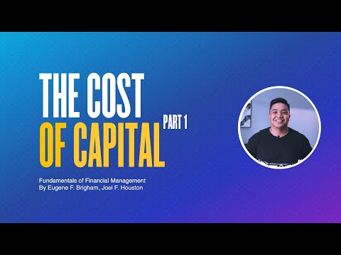The Cost of Capital (Part 1) // Financial Management // Elvy Razonales, CPA