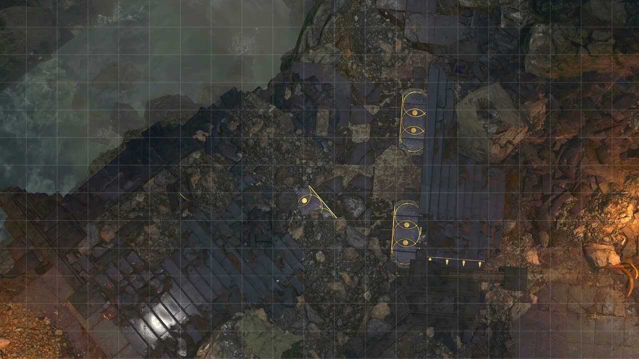 Mine and River | D&D Animated Battle Maps (BG3)