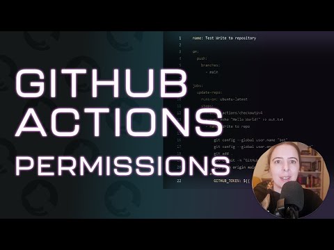 Allowing GitHub Actions to Write to Repos