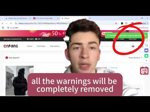 HOW TO REMOVE THE CNFANS RISK REMINDER IN 2025! (IN 5 SECONDS)