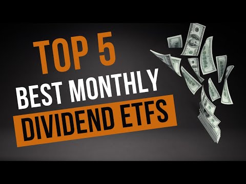 Top 5 Best Monthly Dividend ETF to Buy Now | Monthly Dividend Index Funds