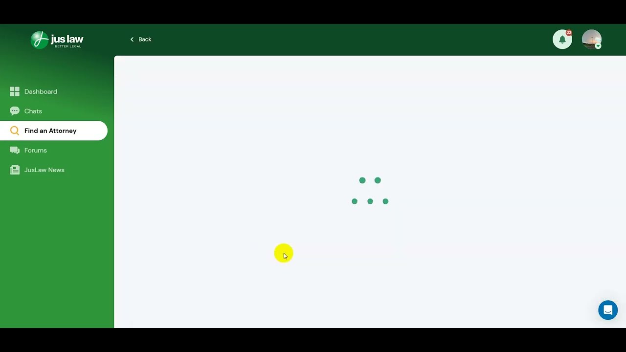 Juslaw - client interface (react)