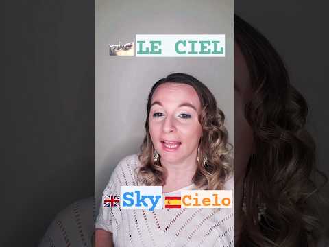 Le ciel🇫🇷Sky🇬🇧Cielo🇪🇸 #french#français#frances #learnfrench #frenchforbeginners #frenchpronunciation