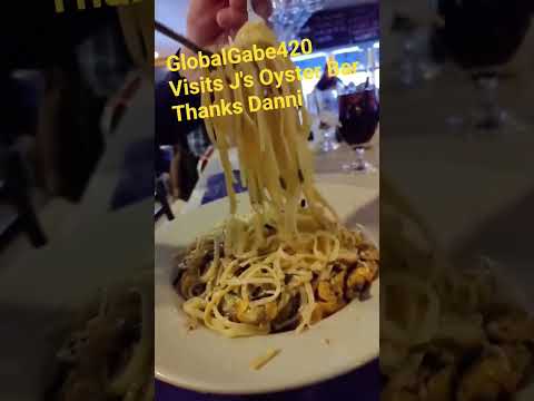 GlobalGabe420 Visits Js Oyster Bar Portland Maine for Pasta and Steamers! #mainefoodie