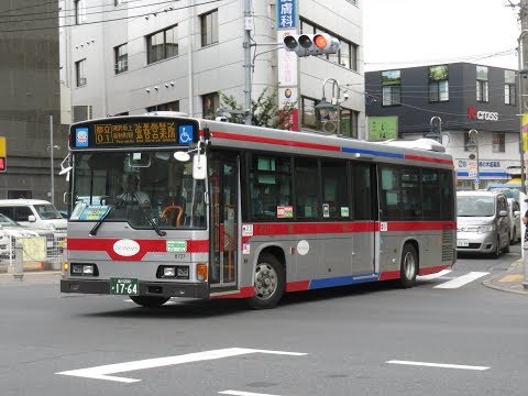 東急バス T8737 PK-HR7JPAE(都立01 都立大学駅北口→弦巻営業所)
