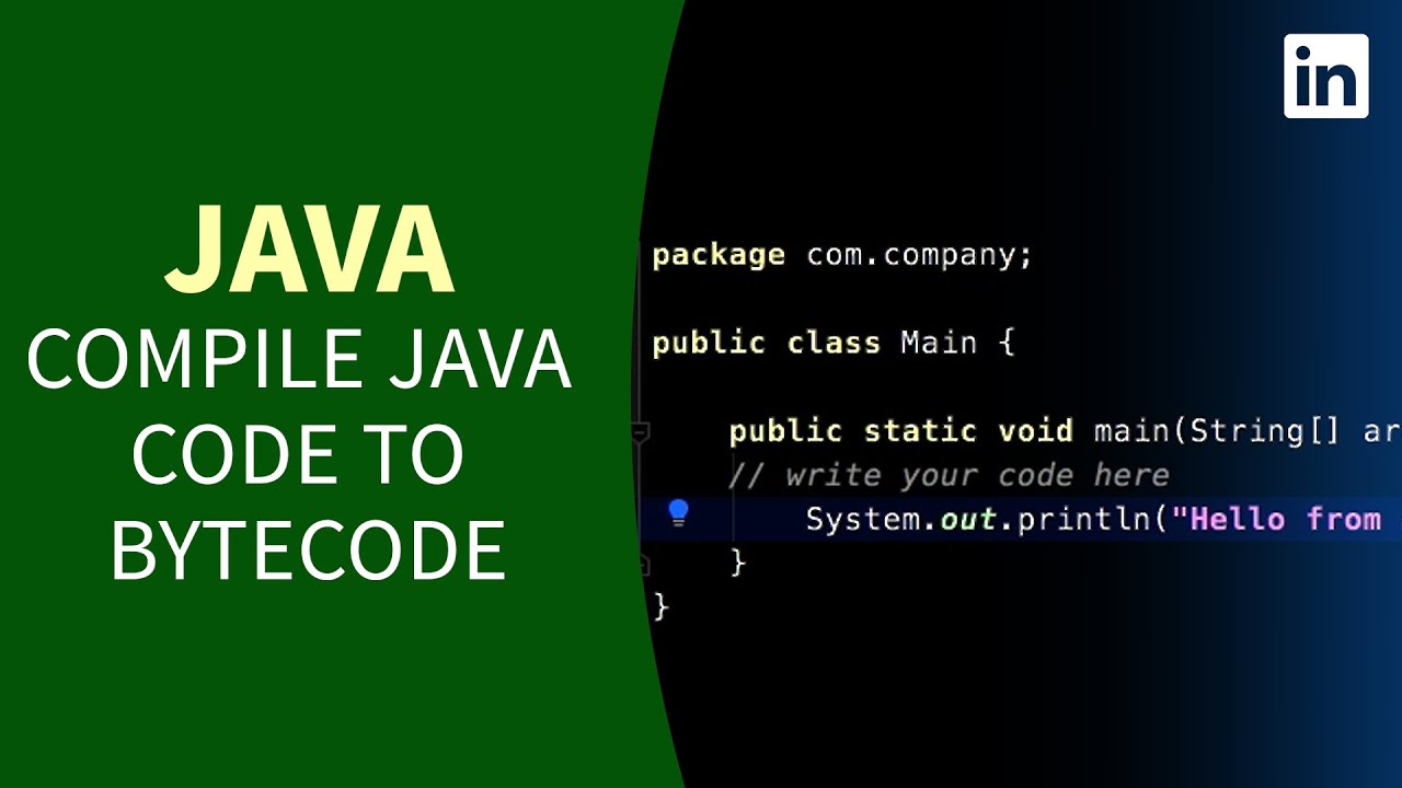 Java Tutorial - Compiling JAVA CODE