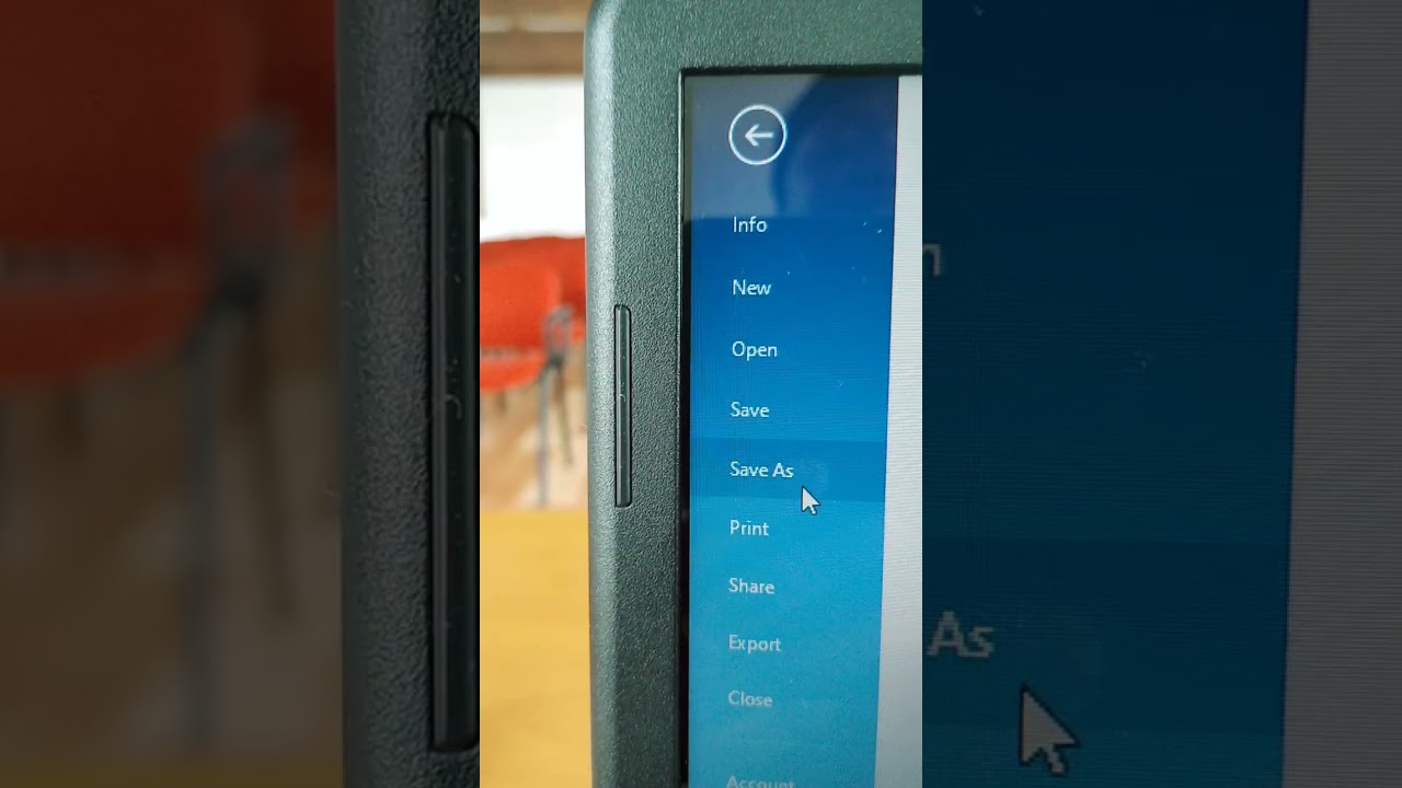 TUTORIAL ON THE FILE MENU