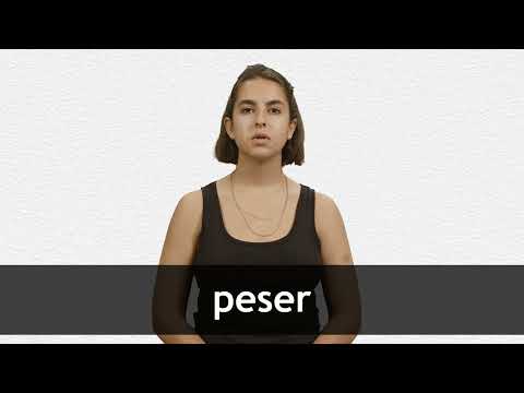 English Translation of “PESER” | Collins French-English Dictionary