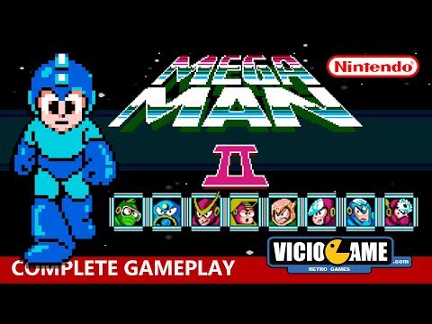 🎮 Mega Man 2 (Nintendo) Complete Gameplay – VICIOGAME