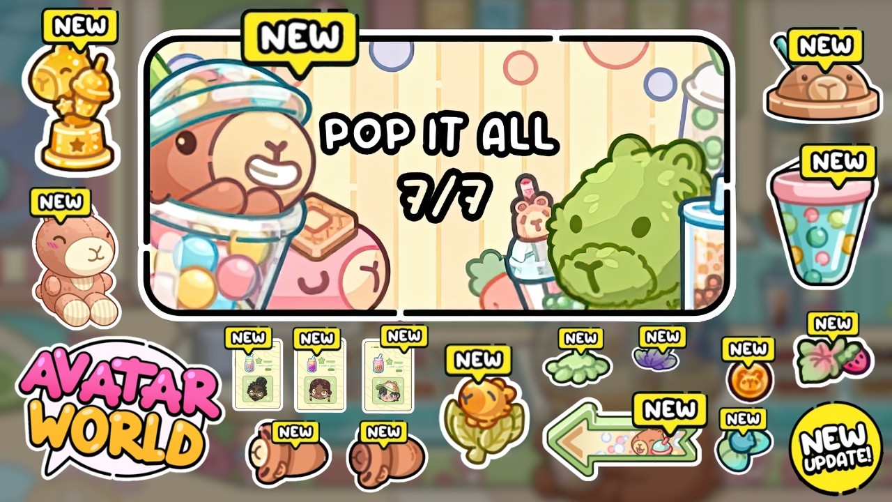 ⭐ NEW UPDATE! ✅ ALL BOBA TEA SHOP SECRETS IN AVATAR WORLD! 🤩 AVATAR WORLD SECRETS