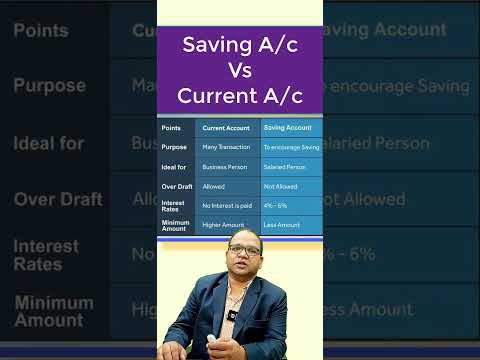 Select Saving Account or Current Account as per your requirements