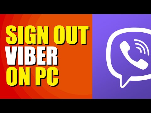 How To Sign Out Viber On PC (Quick & Easy)