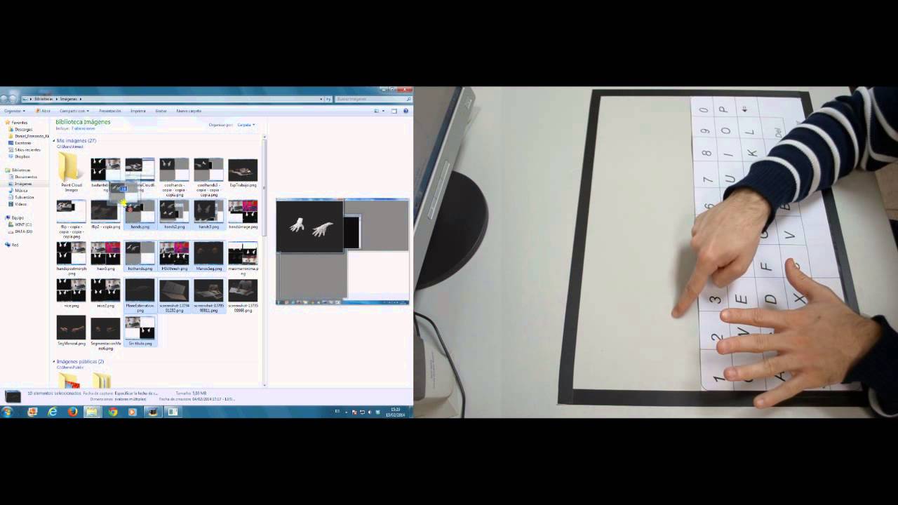 Gestured Based Human Computer Interaction Application Using Kinect For Windows