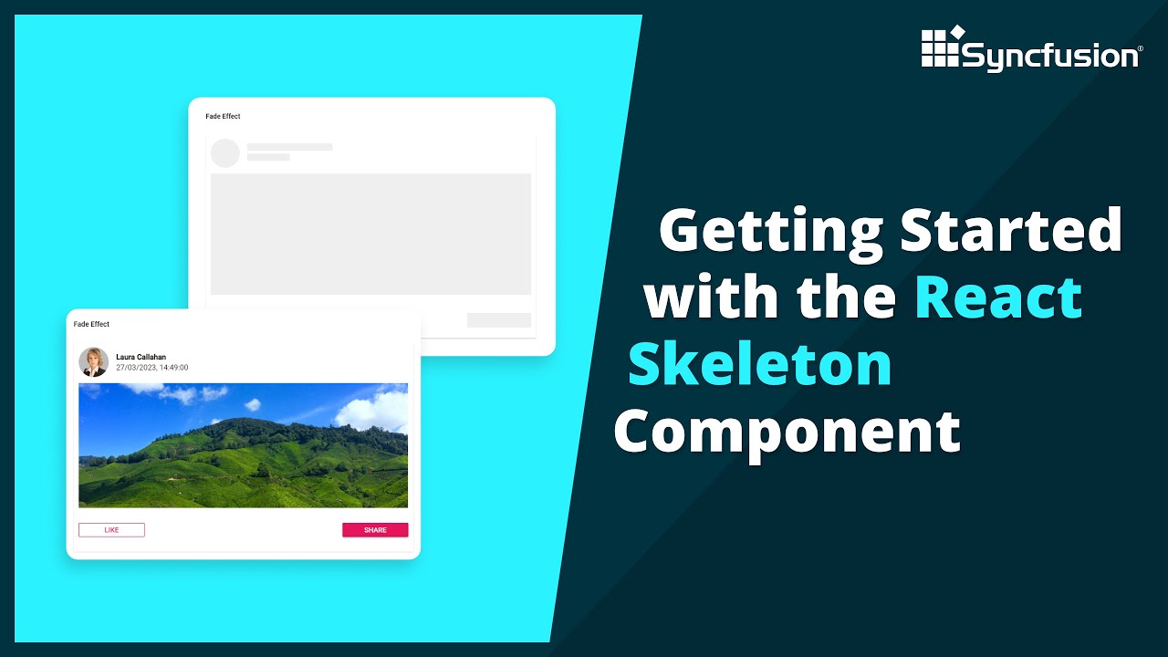 Getting Started with the React Skeleton Component