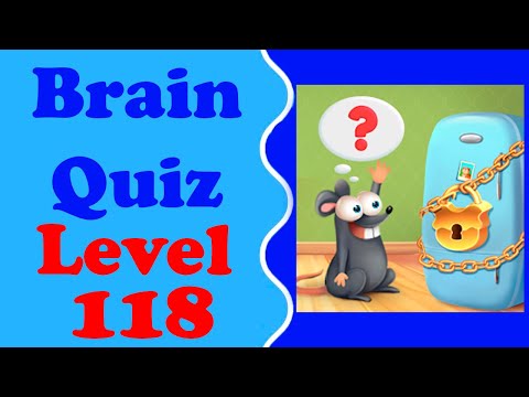 Brain quiz tricky puzzle Walkthrough level 118