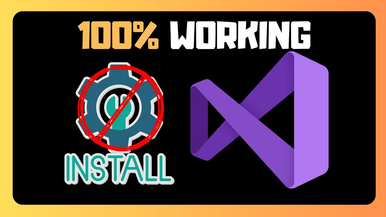 Visual Studio Not Installing? TRY THIS FIX!