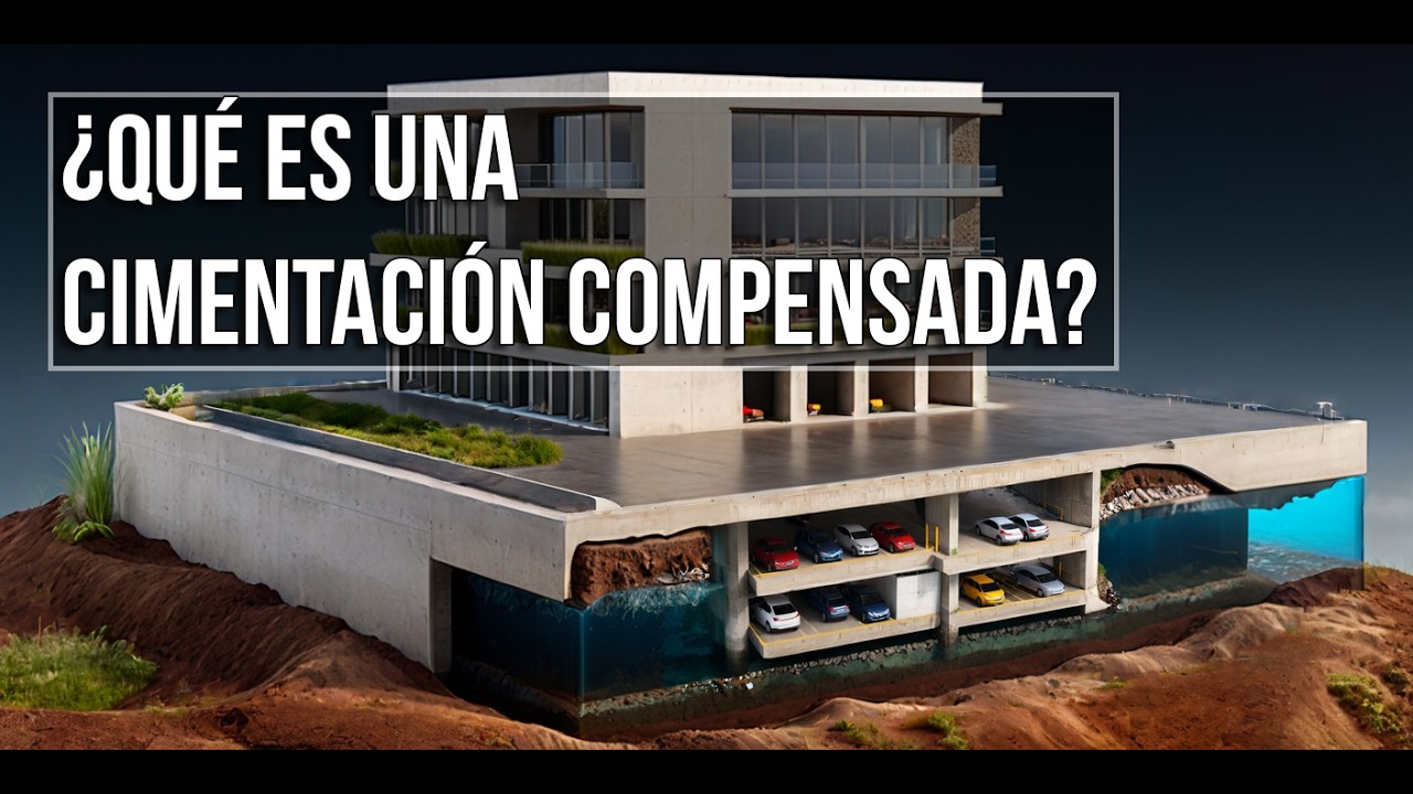 Qué es una Cimentación Compensada? #construccion #arquitectura