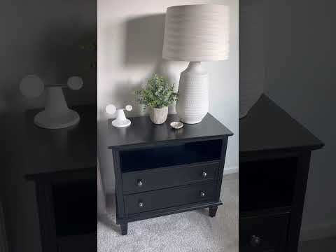 Hulala Home | Gaspard 2 - Drawer Solid Wood Nightstand