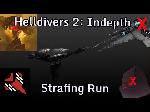 Helldivers 2 Indepth - Eagle 1: Strafing Run