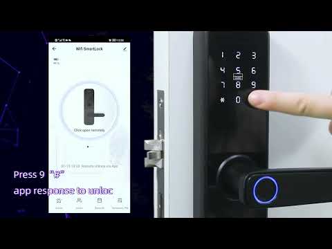 610&620 Smart Lock Tuya App Connection Settings