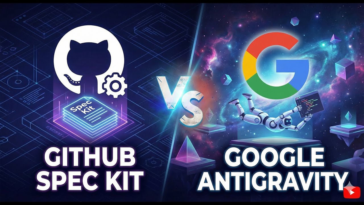 Git hub Spec Kit vs Google Antigravity