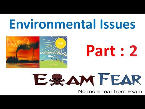 Biology Environmental Issues part 2 (Air pollution causes & effect) class 12 XII