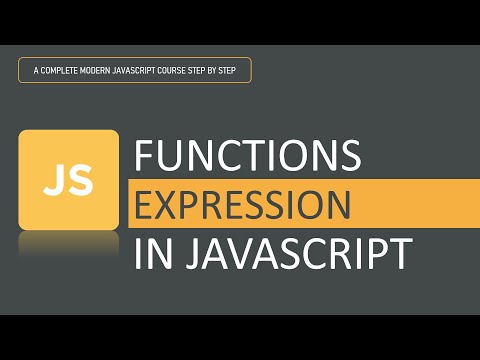 What is Function Expression in JavaScript | Functions | JavaScript
