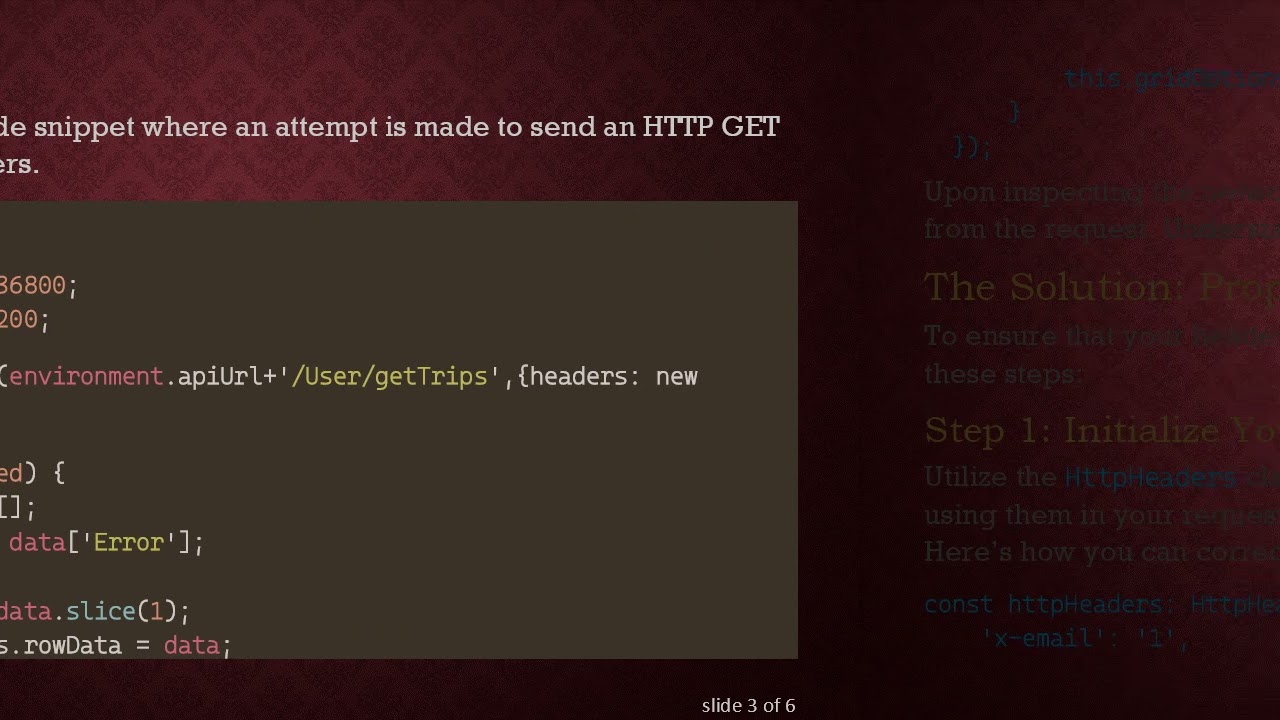 Solving the HTTP Get Request Header Issue in Angular