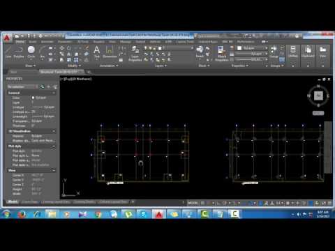 How to Draw Structural Drawing on Auto CAD (Part-12)