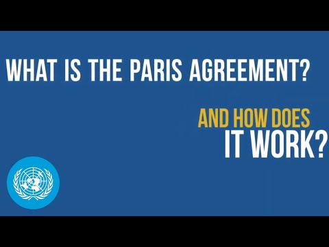 What is the 'Paris Agreement', and how does it work?
