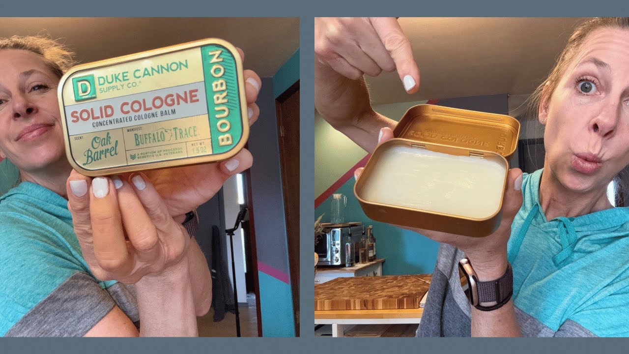 DUKE CANNON Oak Barrel Bourbon Solid Cologne Review