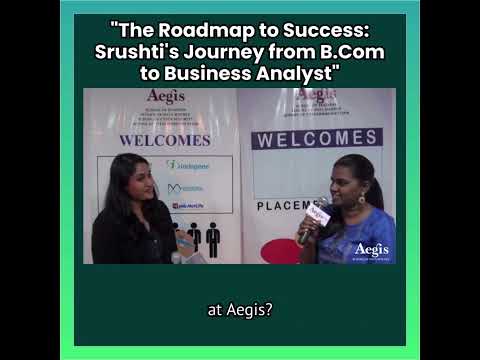 "The Roadmap to Success: Srushti's Journey from B.Com to Business Analyst"