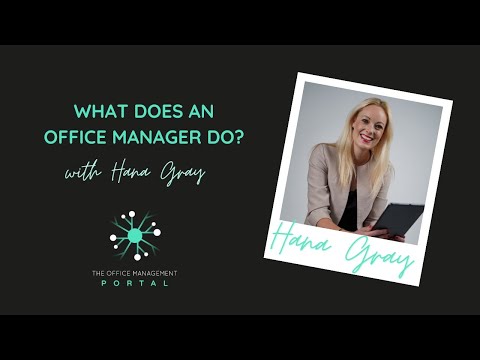 What does an Office Manager Do?