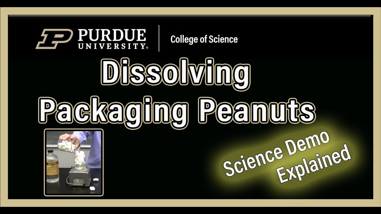 Dissolving Packaging Peanuts Explained