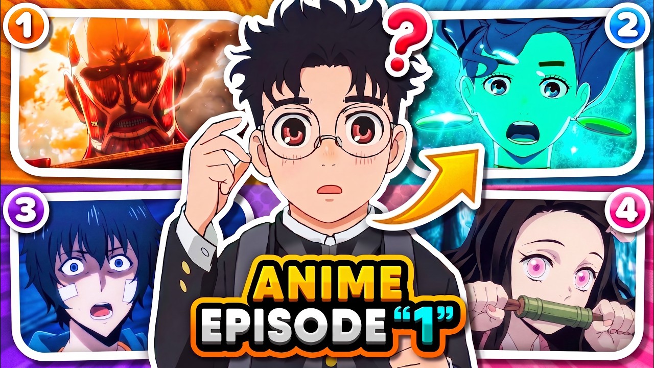 Guess the Anime by 4 PICTURES From its EPISODE 